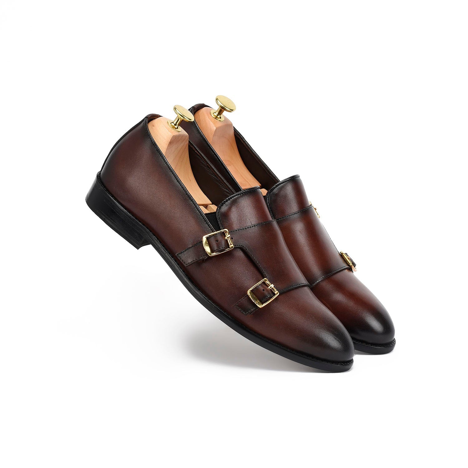 Manchester Monks Brown – Vantier Shoes