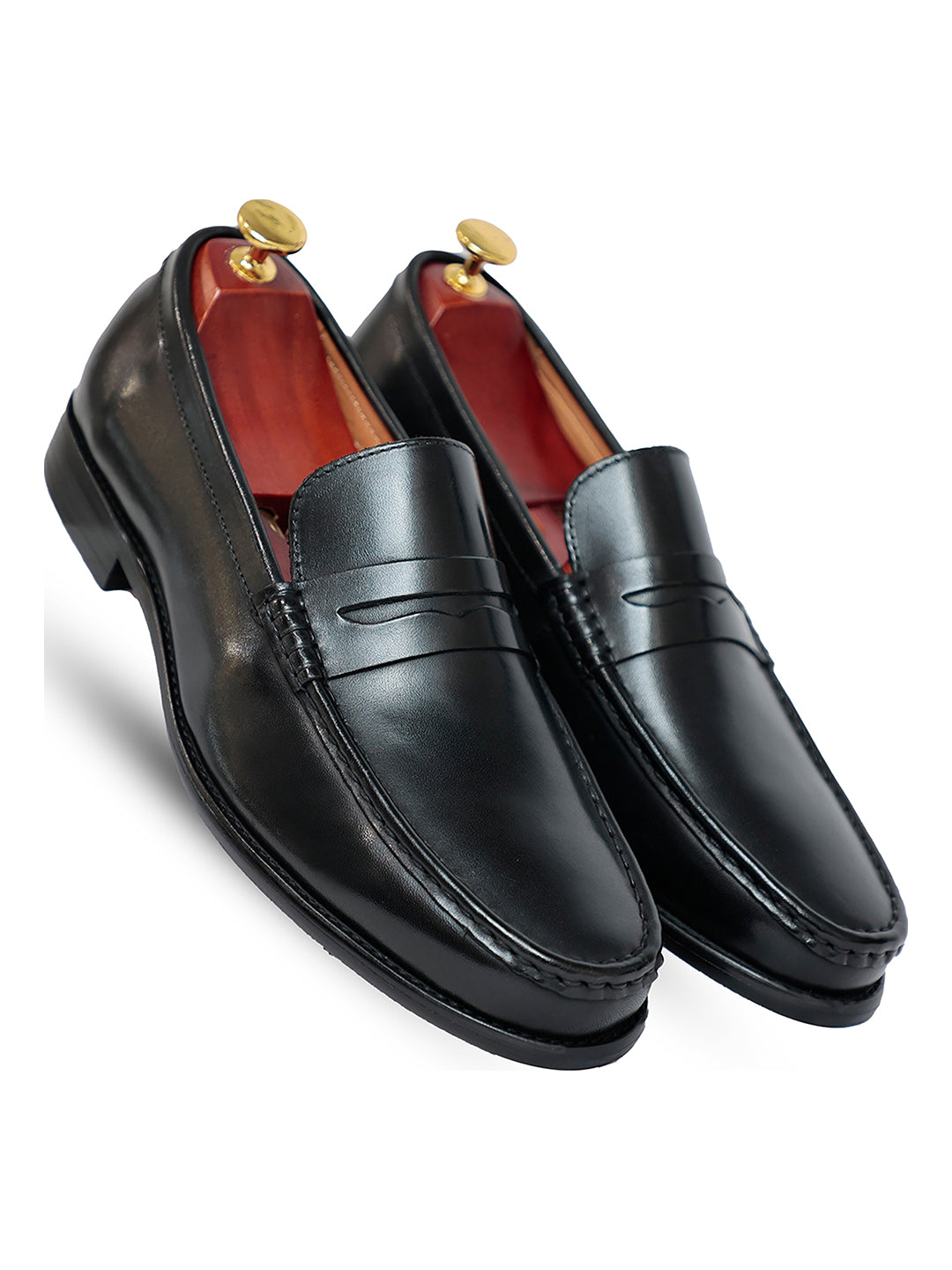 Adam Penny Black Slip On – Vantier Shoes