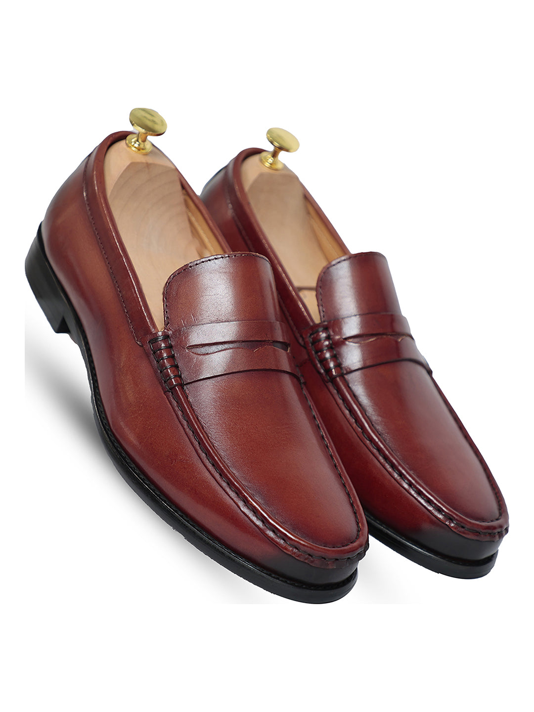 Adam Penny Brown Slip On – Vantier Shoes