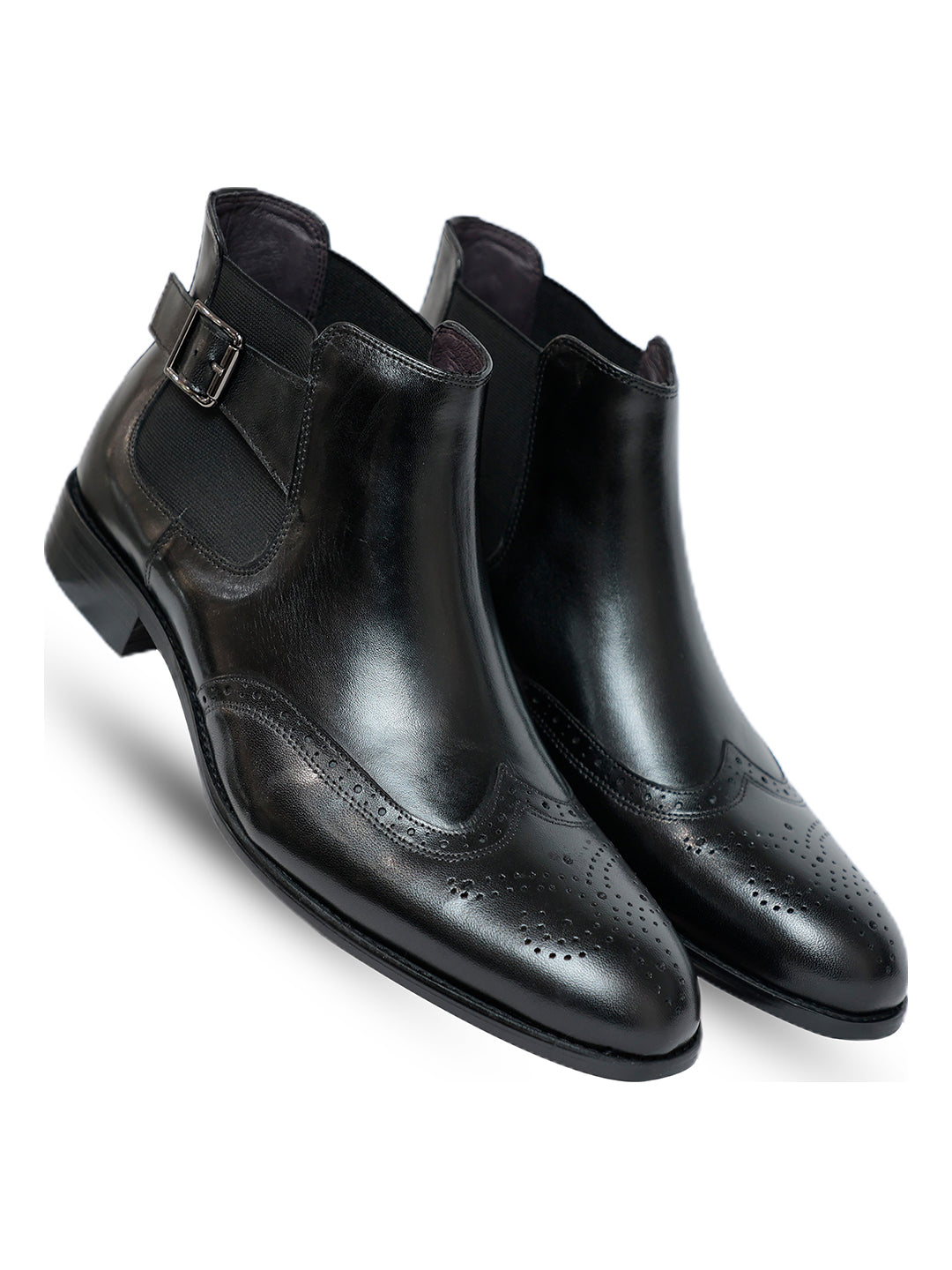 Porto Rica Chelsea/Chukka Black – Vantier Shoes